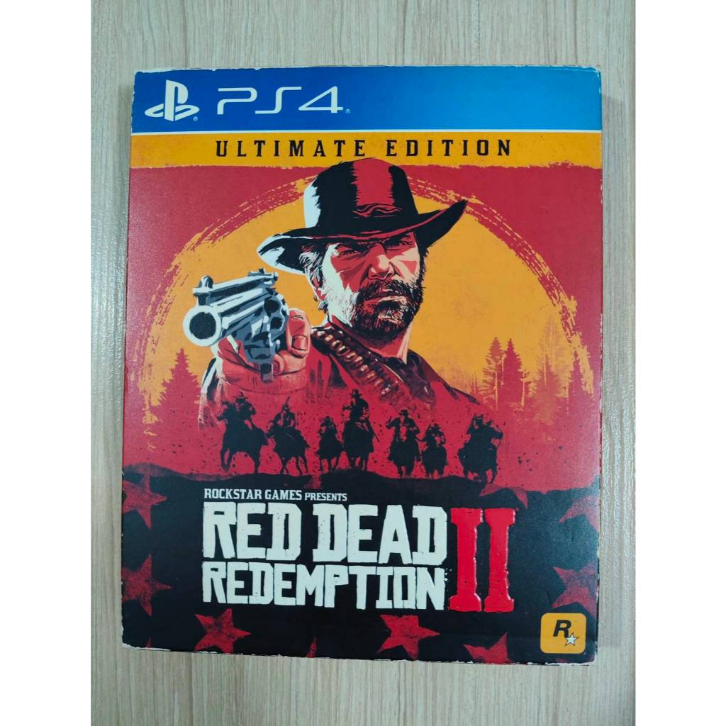 มือสอง PS4 Red Dead Redemption 2 II RDR Ultimate Edition steelbook Zone ...