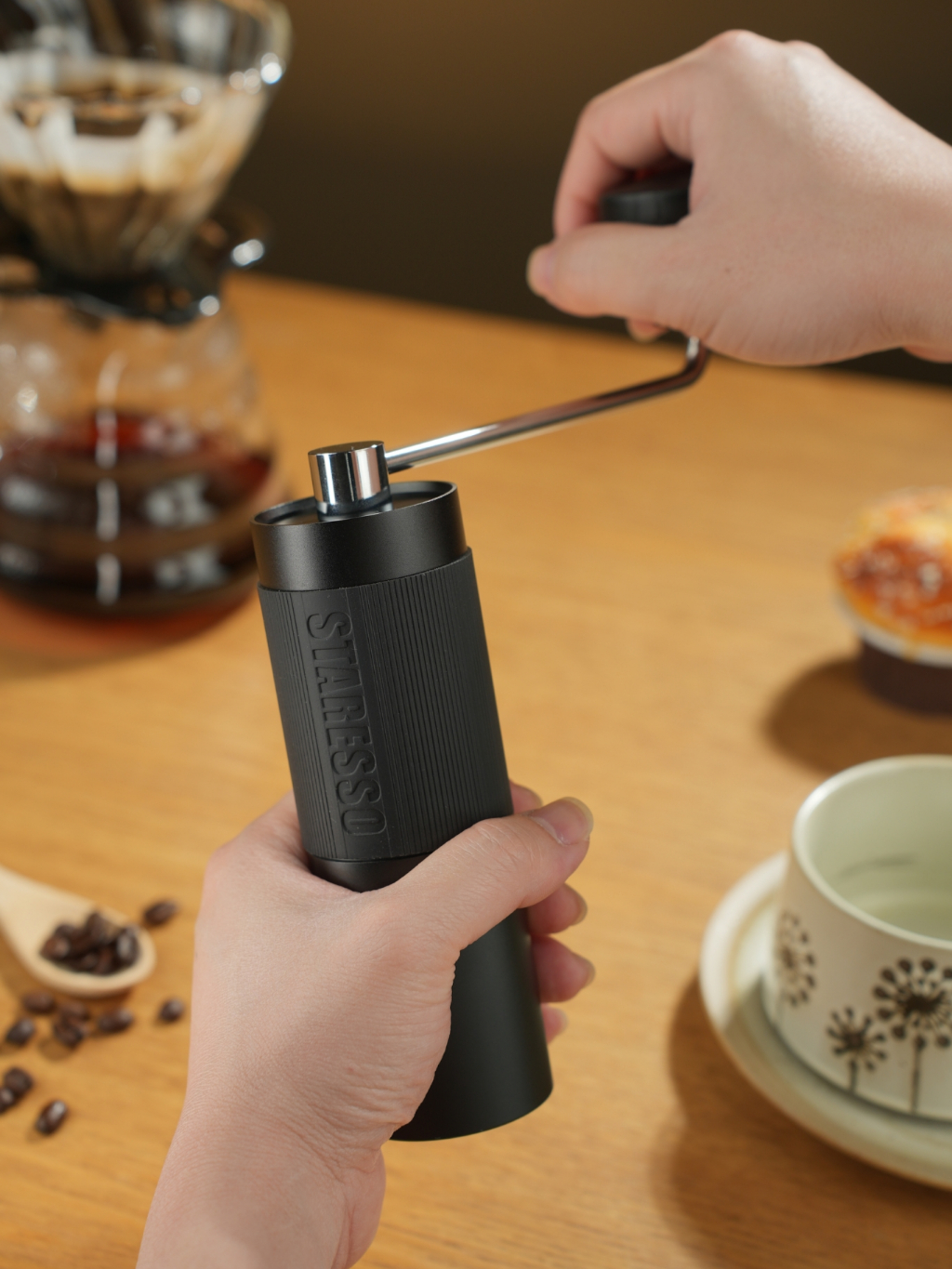 **พร้อมส่ง** เครื่องบดกาแฟ STARESSO Grinder DIscovery D6 | Shopee Thailand