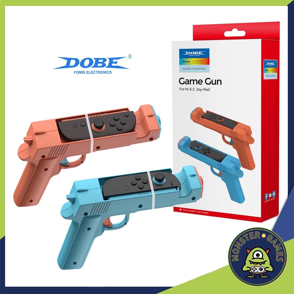 Dobe Game Gun for Nintendo Switch 2 Joy Con (Dobe joycon)(กริปปืน ...