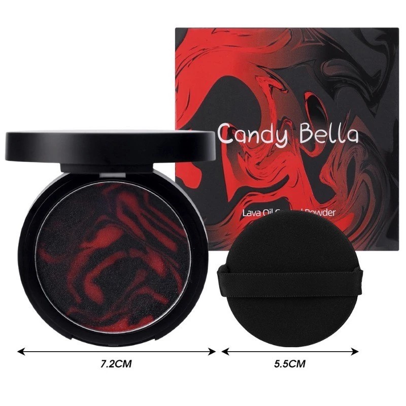Candy Bella Lava Oil Control Powder แป้งพัฟควบคุมความมันใช้ในระหว่างวัน ...