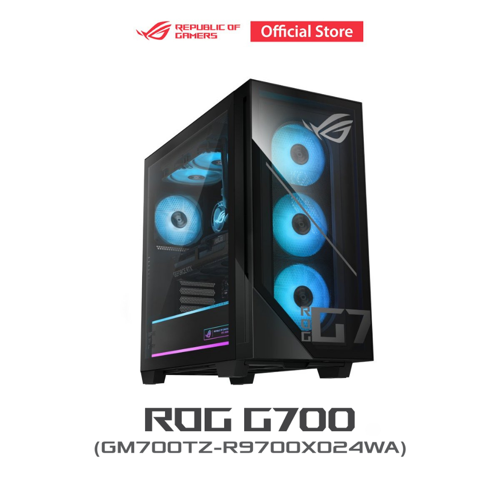 ASUS ROG GM700 (GM700TZ-R9700X024WA) Gaming Desktop, AMD R7-9700X, 32GB ...