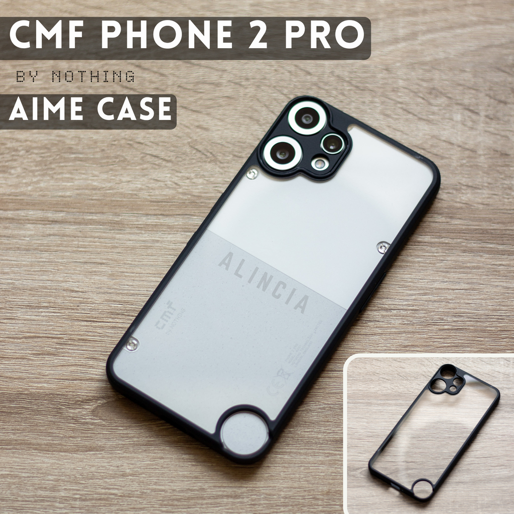 ALINCIA CMF Phone 2 Pro Aime Case เคสใสขอบดำ | Shopee Thailand