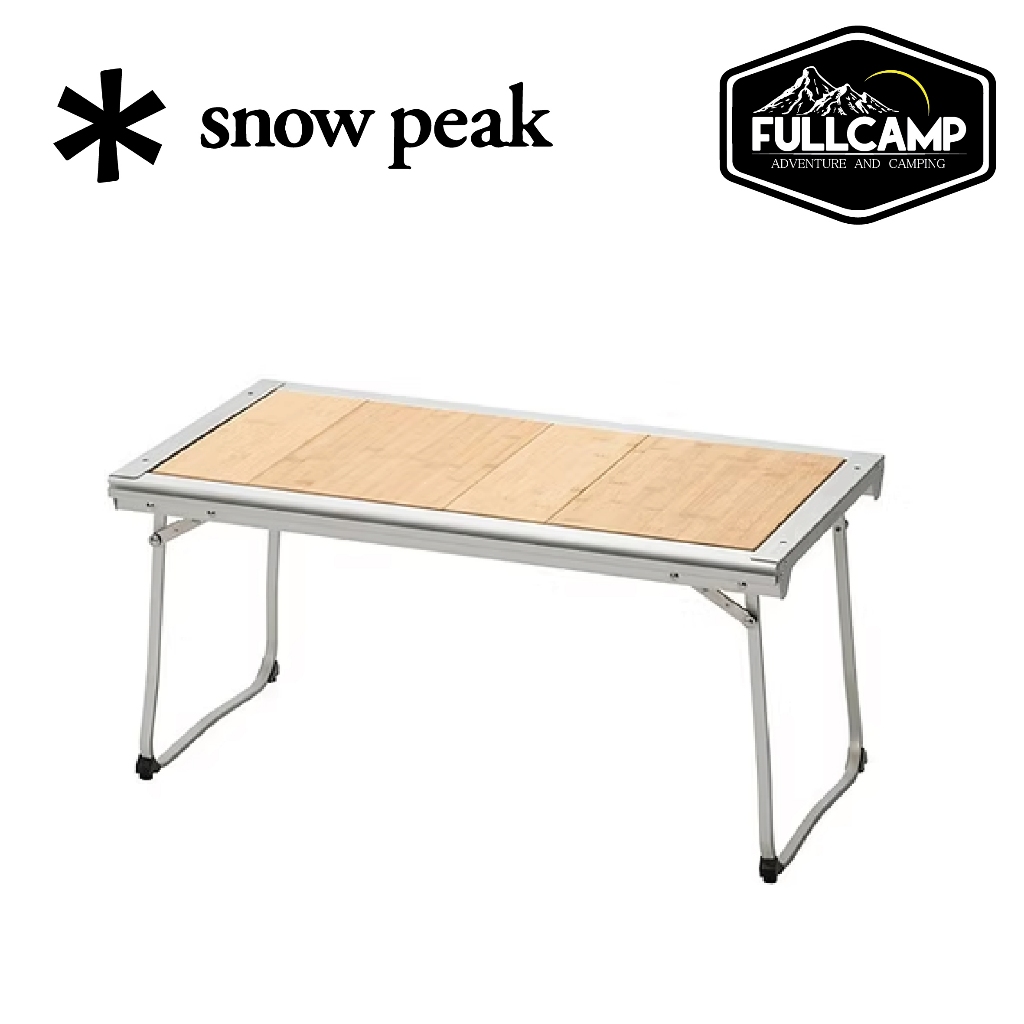 Snow Peak Entry IGT (CK-080R) โต๊ะแคมป์ปิ้ง IGT ขนาด 3 ยูนิต ท็อปไม้ไผ่ | Shopee Thailand
