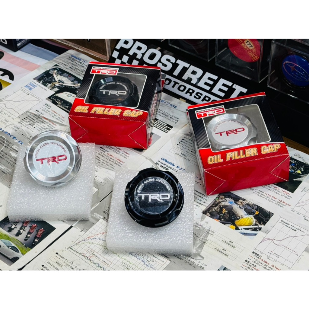 ฝาน้ำมันเครื่อง TRD oil cap ตรงรุ่น toyota ของแท้ตรงรุ่น ของแรร์ ฝา ...