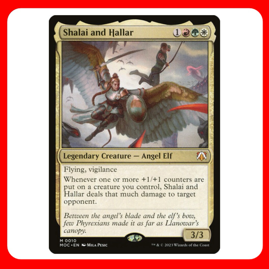 [MTG] Shalai and Hallar [MOC] [MULTI] [MYTHIC] [NORMAL] [ENG] (การ์ดเม ...