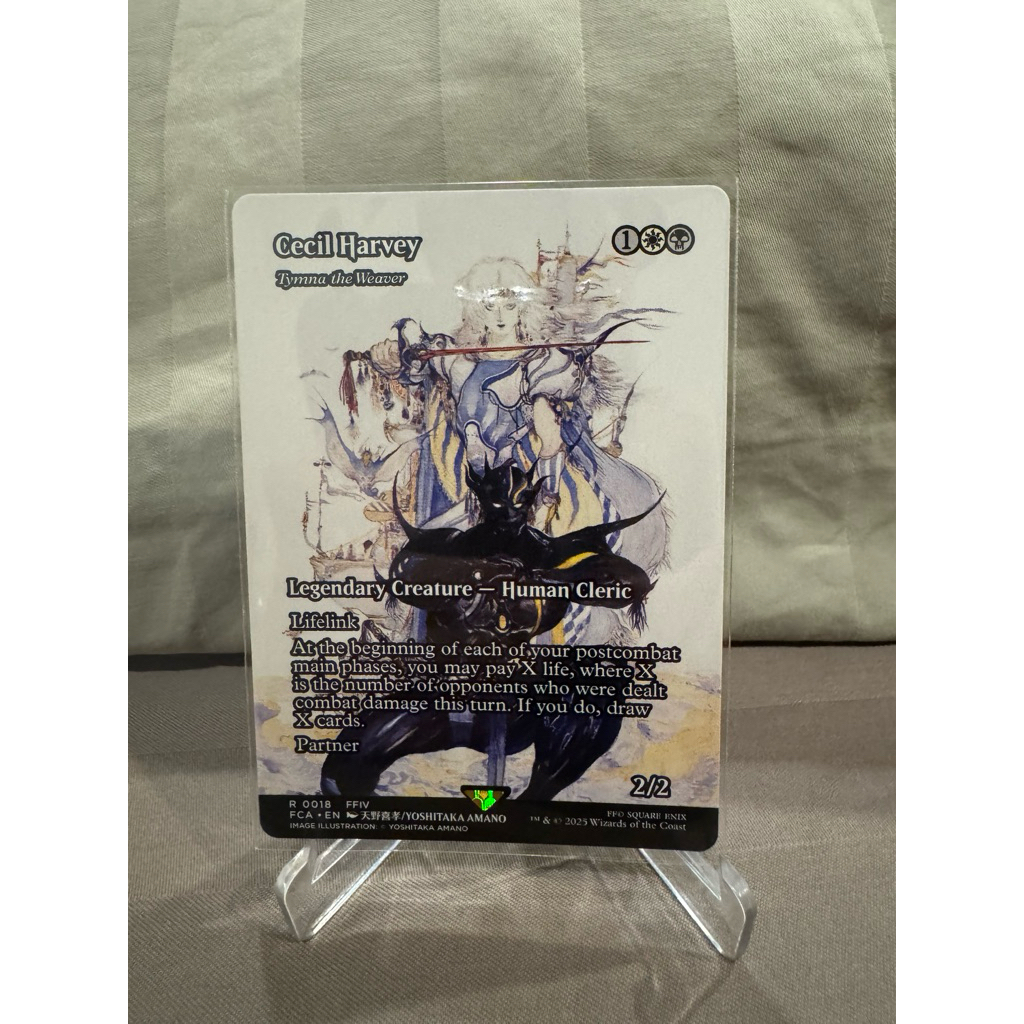 MTG Final Fantasy Through the Ages: Tymna the Weaver (0018 - Cecil Harvey) | Shopee Thailand