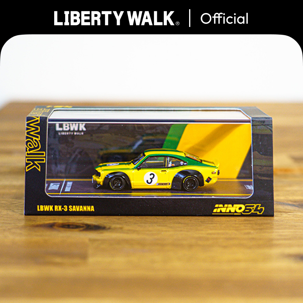 Liberty Walk 1/64 INNO MODEL LBWK LB-WORKS Mazda RX3 Savanna ...