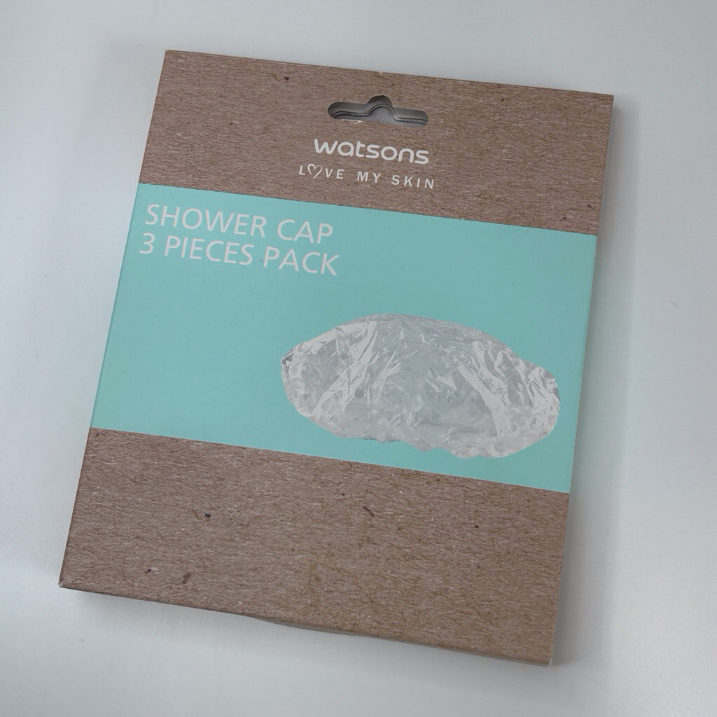 Watson : หมวกคลุมผมขณะอาบน้ำ Shower Cap (3pcs) | Shopee Thailand