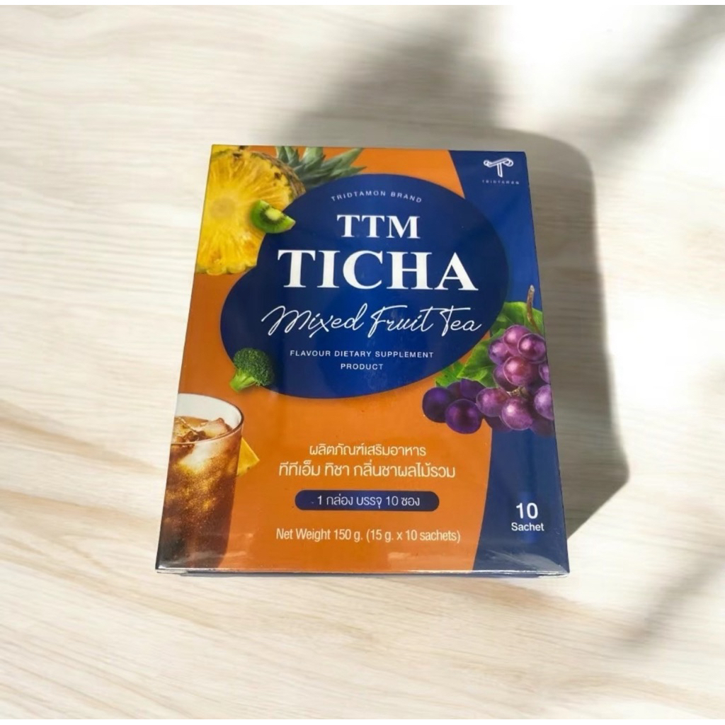ชาผลไม้ ชา TTM TICHA ทิชาทีทีเอ็ม | Shopee Thailand