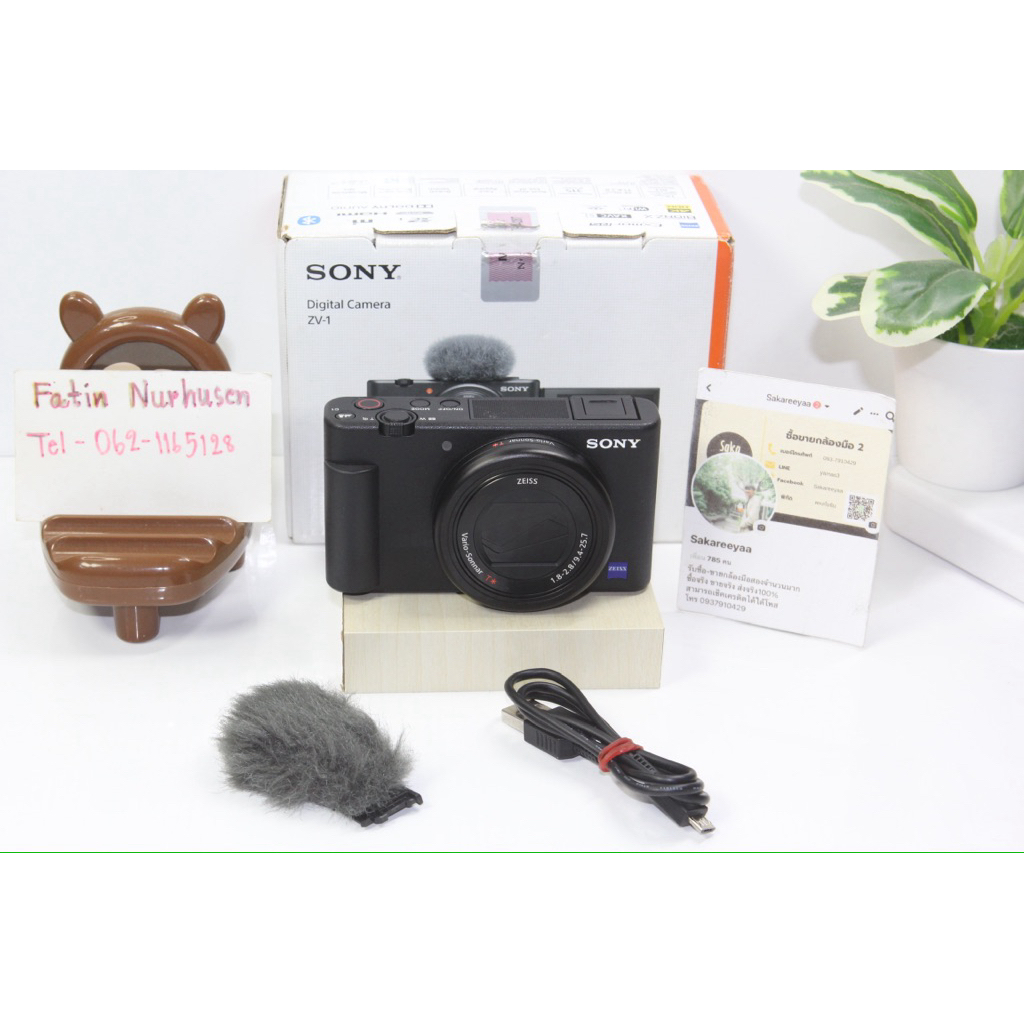 SONY ZV1 ( สภาพสวย อุปกรณ์ครบกล่อง ) | Shopee Thailand