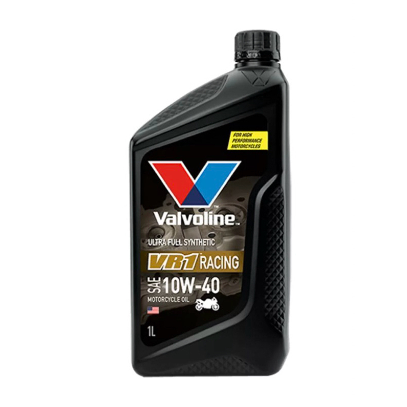 VR1 Racing Oil 4T 10W-40 น้ำมันเครื่องสังเคราะห์แท้ 100% สำหรับมอไซค์ 4 ...