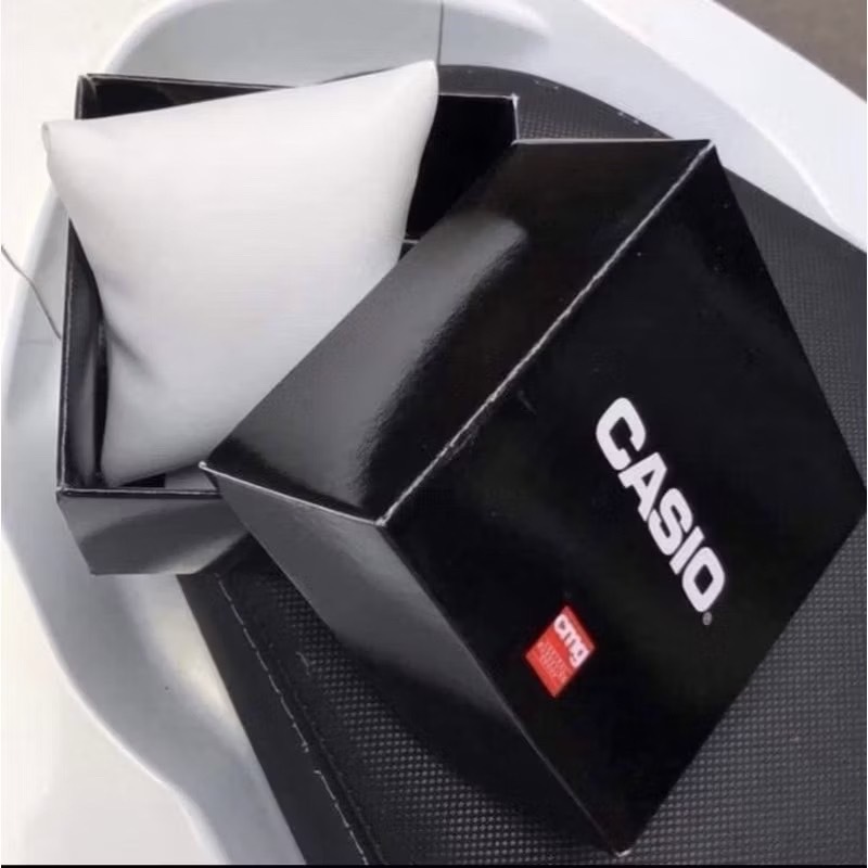 กล่องกระกาษ CASIO CMG "ของแท้" พร้อม หมอนนาฬิกา | Shopee Thailand