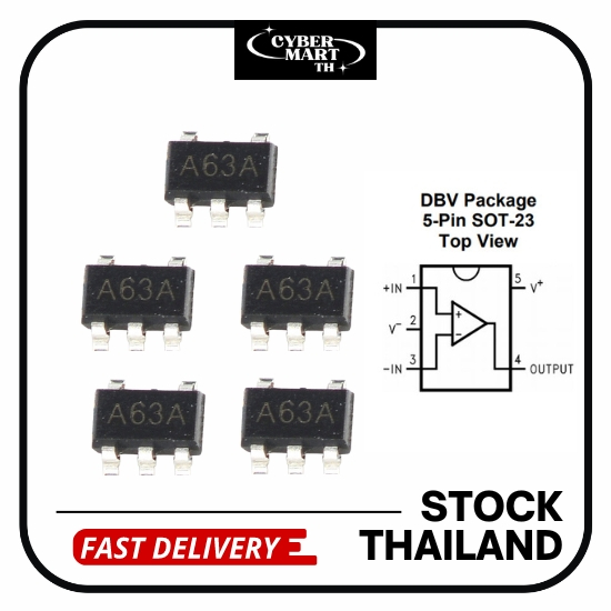 (5Pcs) A63A SOT23-5 LM321 Low Power Single Operational Amplifier ... (5Pcs) A63A SOT23-5 LM321 Low Power Single Operational Amplifier ...