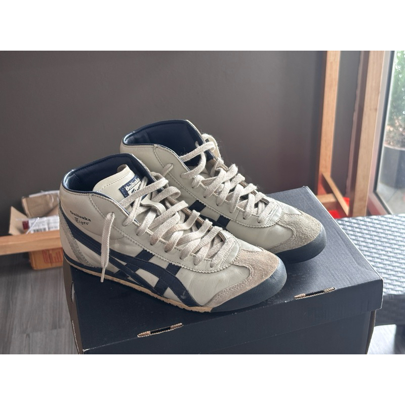 Onitsuka Tiger MEXICO MID RUNNER มือสอง แท้100% | Shopee Thailand