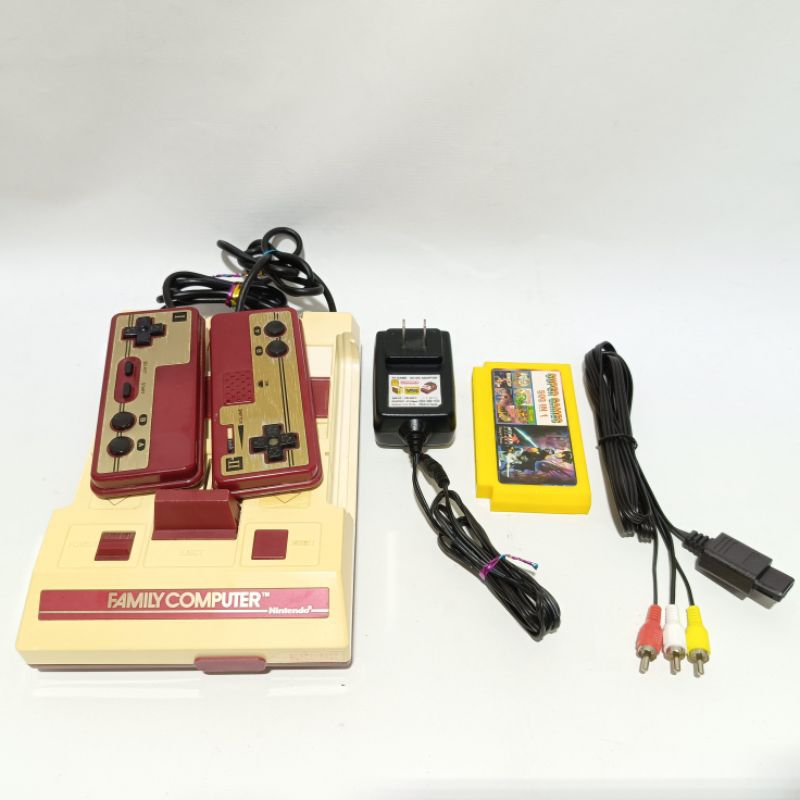 Famicom แท้ Japan ระบบ AV Super nintendo หรือ AV SFCชุดไฟไทนพร้อมตลับ ...