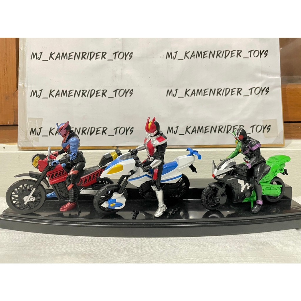 งานจุดขยับ (DIY กล่องสุ่ม) Kamen Rider & Bike : Build, Den O, W มือ 2 | Shopee Thailand