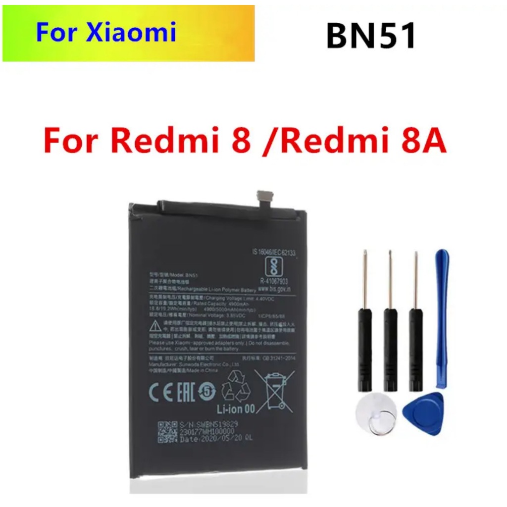 แบตเตอรี่ Xiaomi Redmi 8 /Redmi 8A battery (BN51) แบตโทรศัพท์ ประกัน3 ...