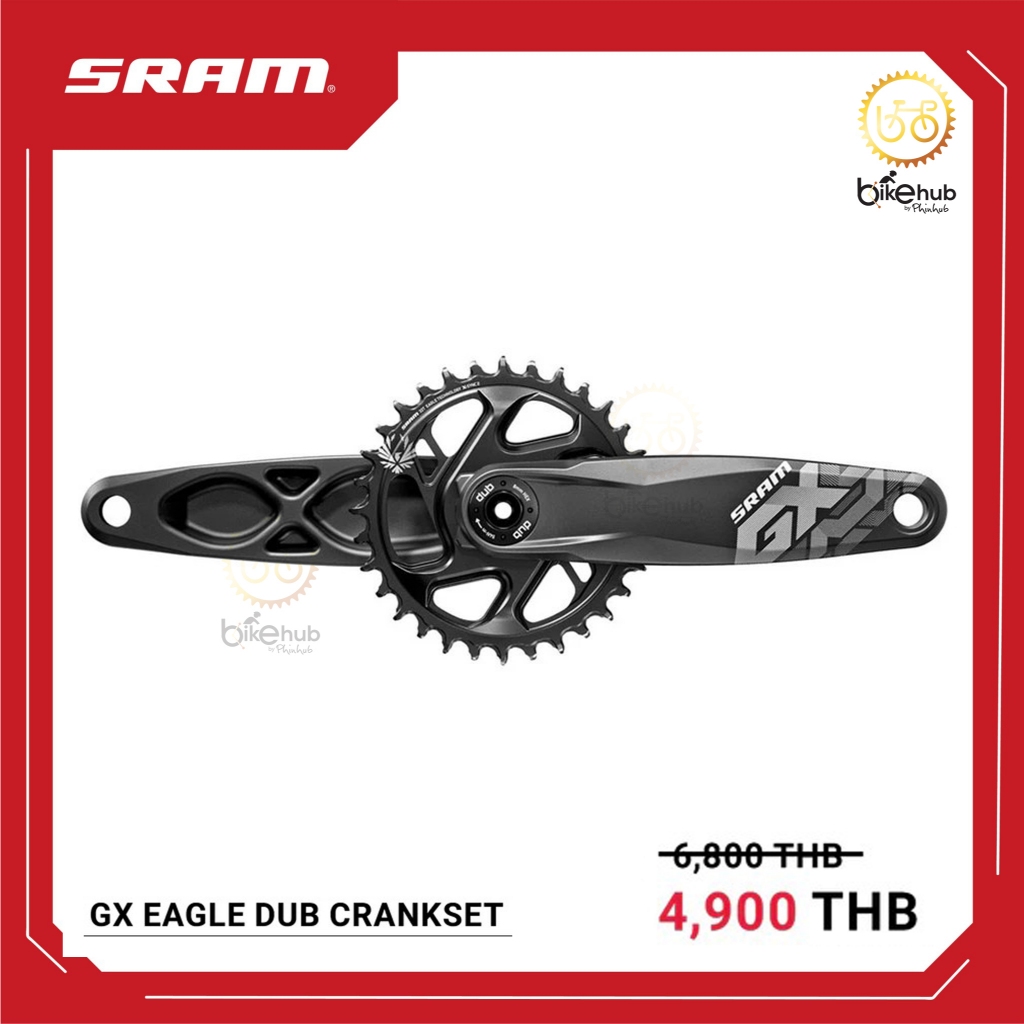 ชุดจานหน้า SRAM GX Eagle DUB™ Crankset 12 สปีด 32T ขนาด 170mm. และ ...