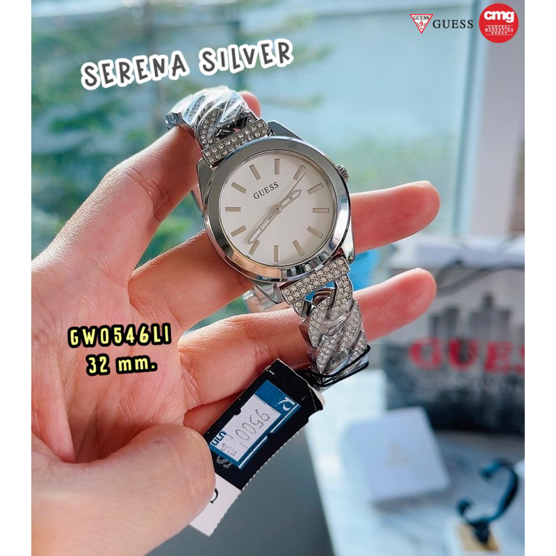 นาฬิกาผู้หญิง Guess GW0546L1 SERENA SILVER ของแท้CMG | Shopee Thailand