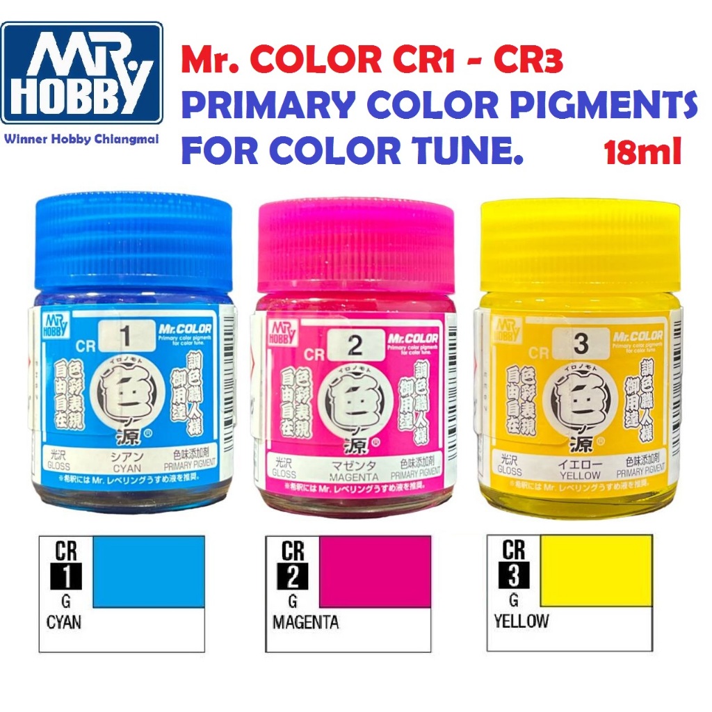Mr. Hobby Mr. Color Primary color pigments for color tune ( CYAN ...