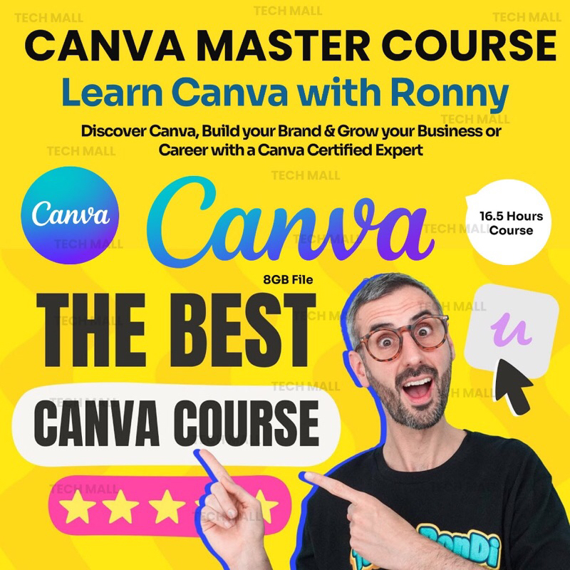 [คอร์สเรียน] Canva Master Course | Learn Canva with Ronny | Shopee Thailand
