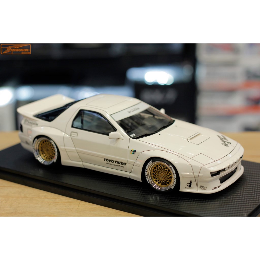 Ignition Model 1/18 PANDEM RX-7 (FC3S) White | Shopee Thailand
