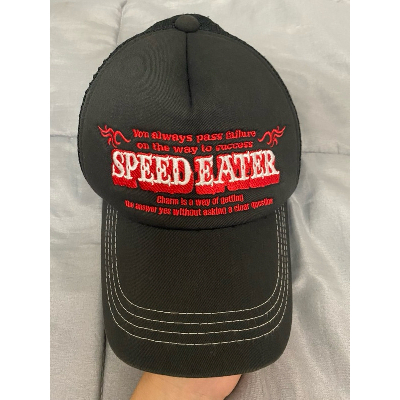 หมวกSpeed eater สีดำ สภาพดี | Shopee Thailand