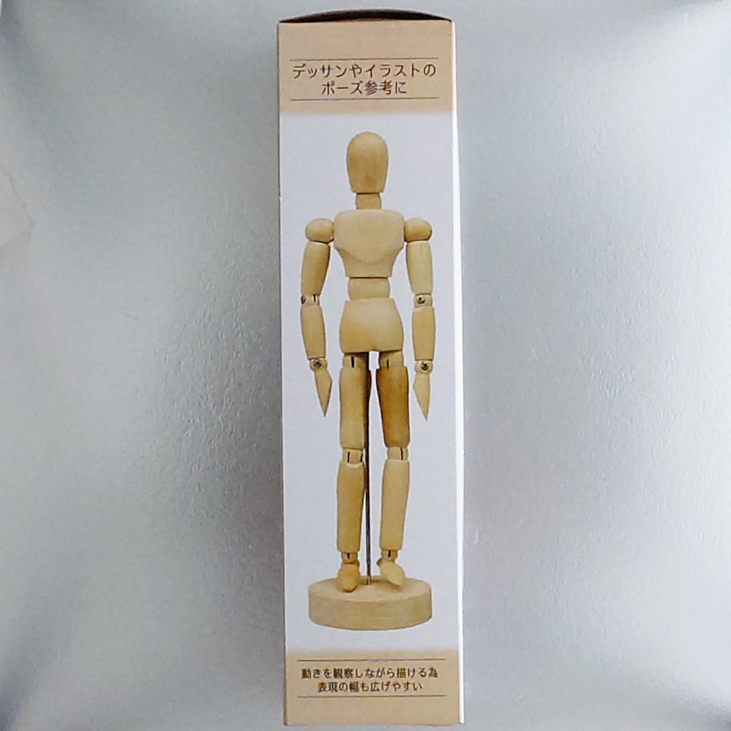DAISO Doll for drawing,Product size: 5.7cm x 5.7cm x 22cm,Material ...