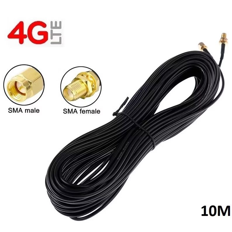 สายอากาศ 4G,3G ,10เมตร 4G Router 4G Antenna Connector SMA Port | Shopee ...
