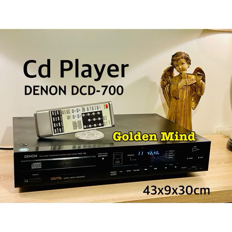 CD-02-130224 DENON DCD-700 เครื่องเล่นซีดีมือสองจากประเทศญี่ปุ่น แถม ...