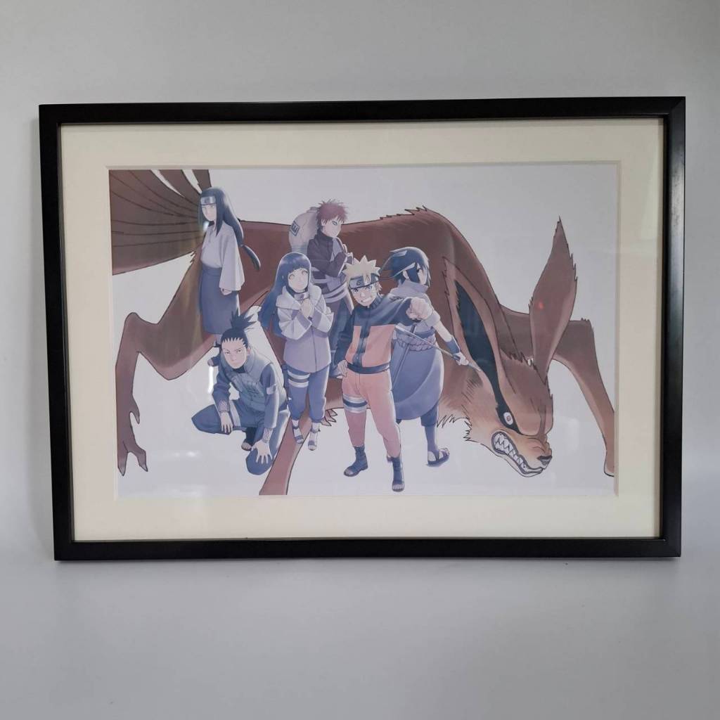 ของแท้ JP NARUTO Art Board J-World Naruto Uzumaki Sasuke Shikamaru ...