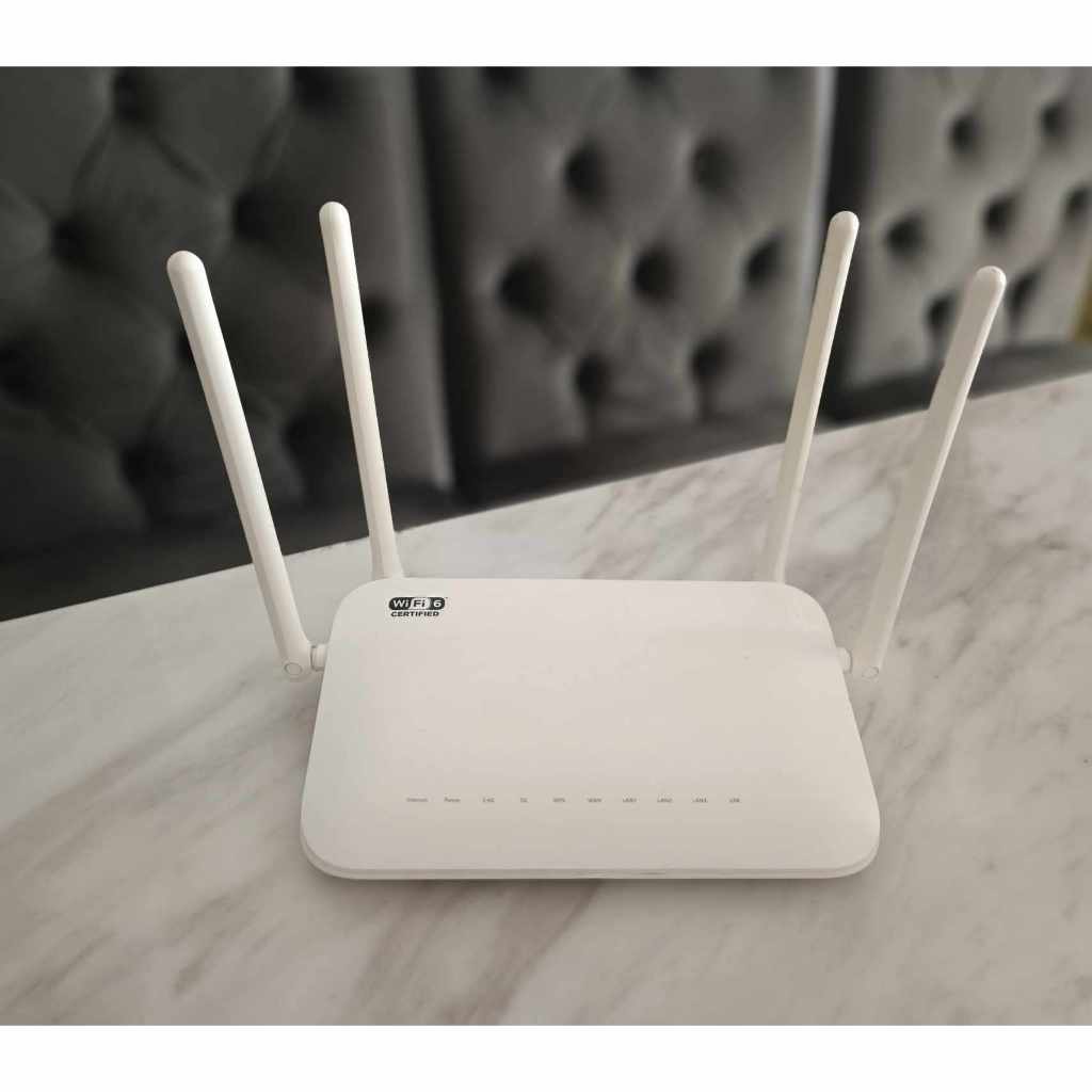 FIBERHOME-( แพคคู่ )- SR1041Y AX1800 Wireless Dual Band Gigabit Router ...