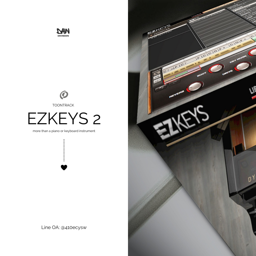 ToonTrack EZKeys 2(Mac) ปลั๊กอินเปียโนคีย์บอร์ด [Full Version/Lifetime] | Shopee Thailand