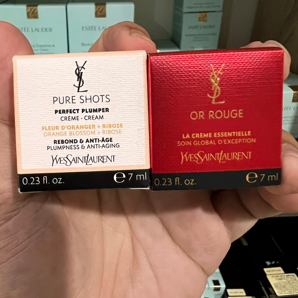 ของแท้100%_YSL PURE SHOTS PERFECT PLUMPER CREAM 7 ml/ YSL OR Rouge La ...