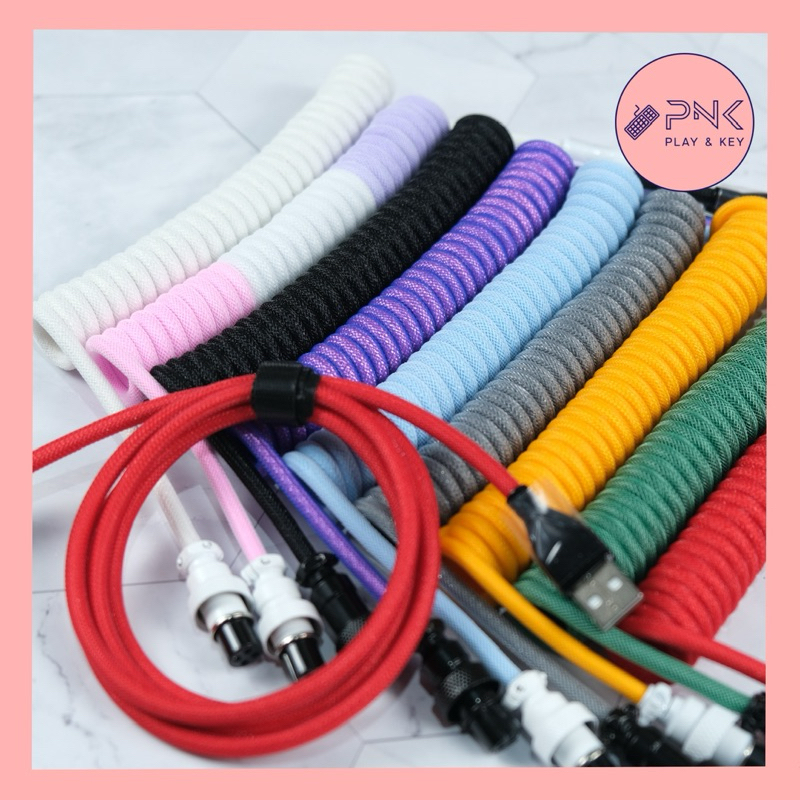 [8k Hz] สายเคเบิล Aviator Cable Coiled Cable USB Type C to A Mechanical ...