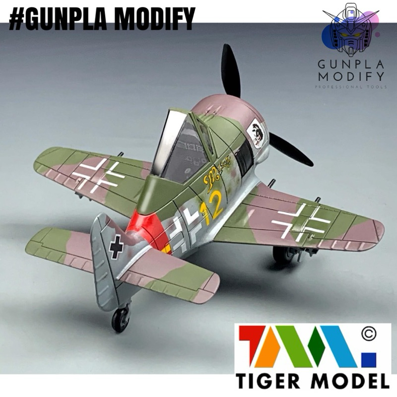 TIGER MODEL Cute Fighter Series FW-190 โมเดลเครืาองบินไข่ | Shopee Thailand