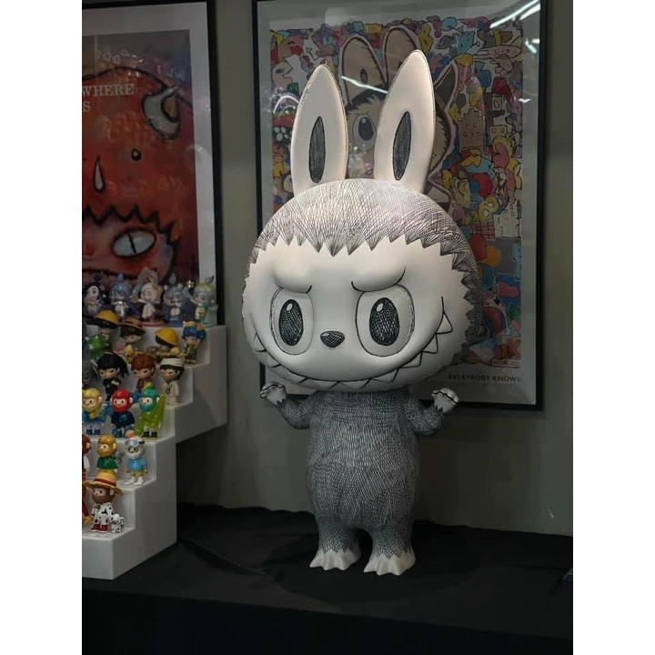 [POPMART] พร้อมส่งไทย🇹🇭 ของแท้💯 MEGA LABUBU 400% และ 1000% Sketch ...