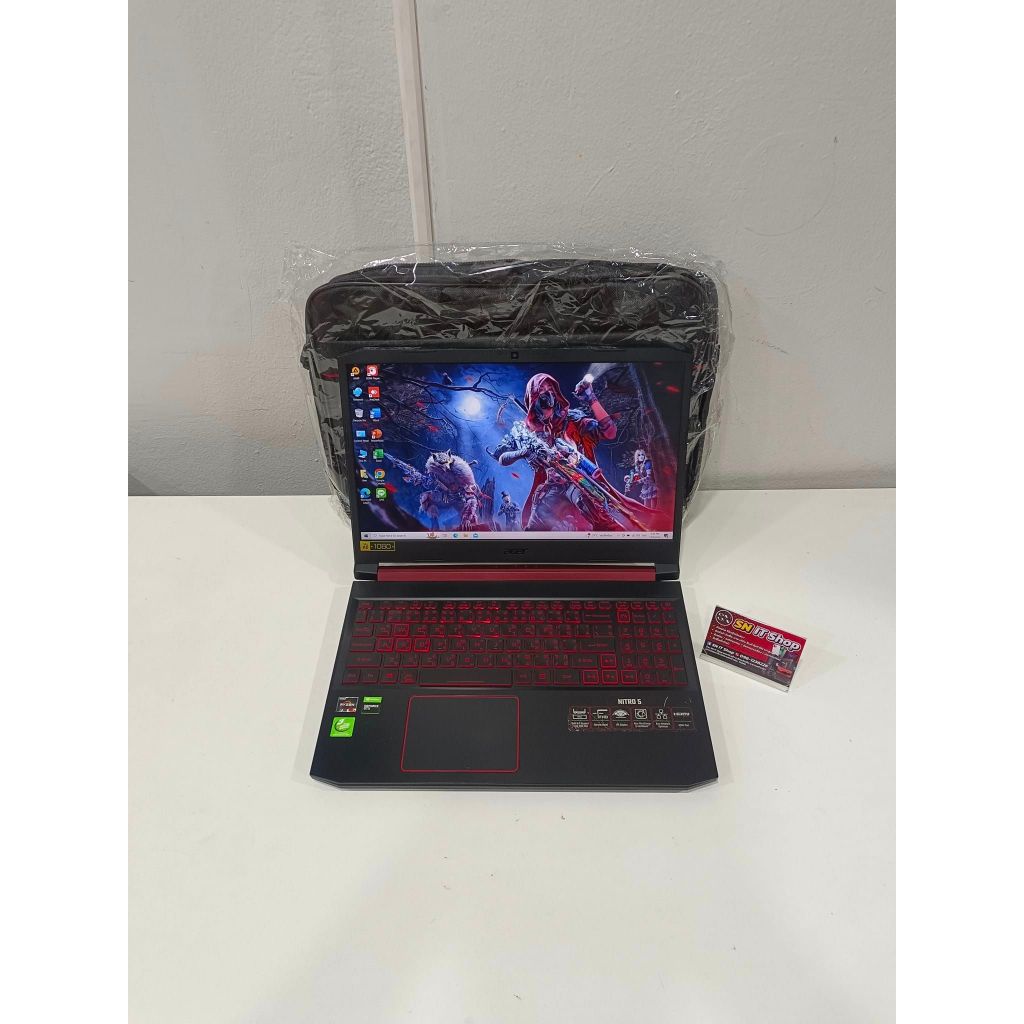 Acer Nitro 5 (มือสอง) สเปค AMD Ryzen 7 3750H RAM : 16 GB SSD : M.2 512 ...