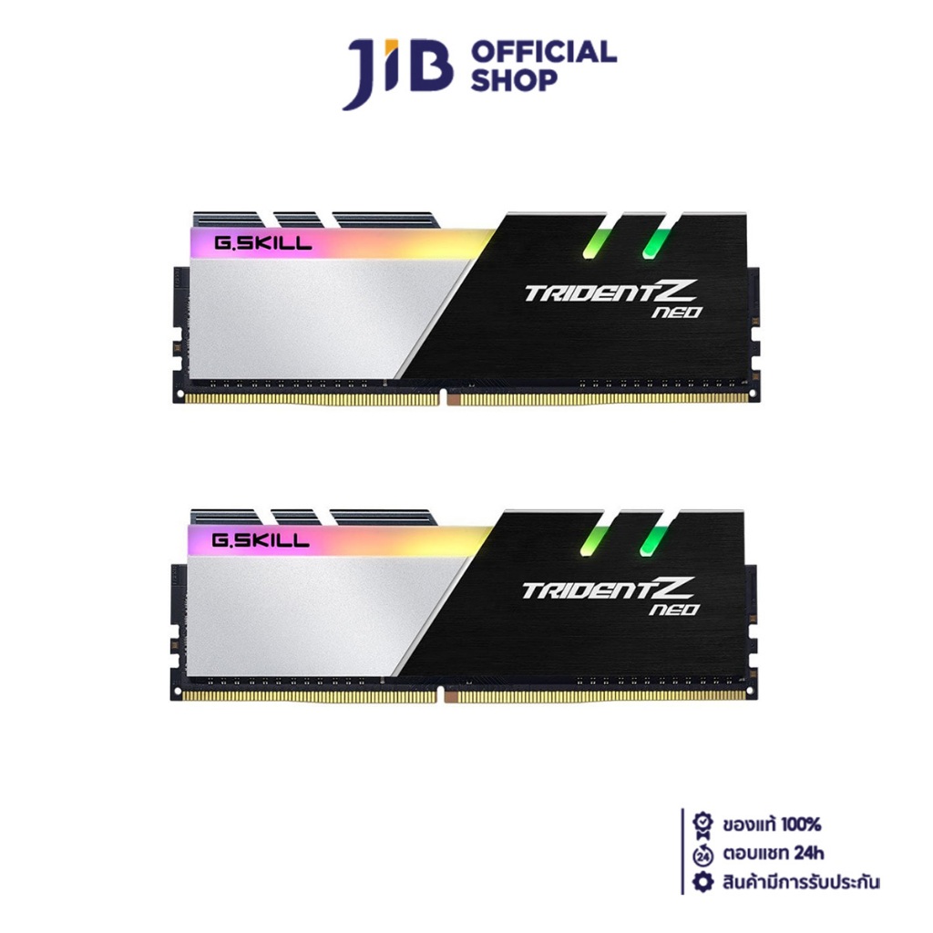 32GB (16GBx2) DDR4 3600MHz RAM (หน่วยความจำ) G.SKILL TRIDENT Z NEO (F4 ...