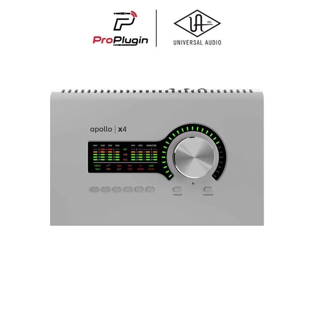 Universal Audio Apollo X4 | Gen 2 ZX (Proplugin) | Shopee Thailand