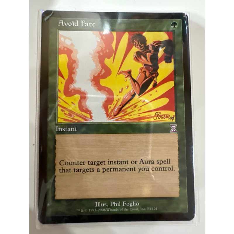 Avoid Fate Timeshifted S ของแท้พร้อมส่ง MTG Magci the gathering เมจิค เดอะ แกเตอริ่ง | Shopee ...