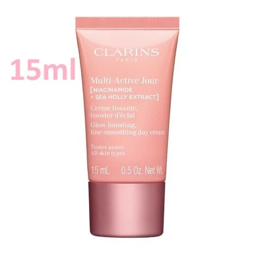 CLARINS Multi-Active Jour Glow Boosting Day Cream 15ml (หลอดสีชมพู859 ...