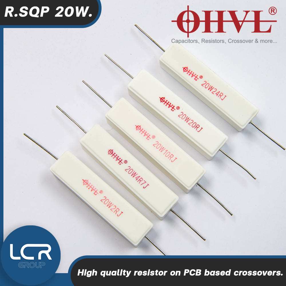 OHVL R.Resistor SQP 2.0-47Ohm 20W. รีซิสเตอร์ ตัวต้านทาน High quality ...