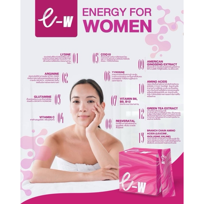 💖ได้ 1 กล่อง 30 ซอง💖 ของแท้💯% Ew=I-BLU+I-PNK อาหารเสริมตัวใหม่เหมือนกิน ...