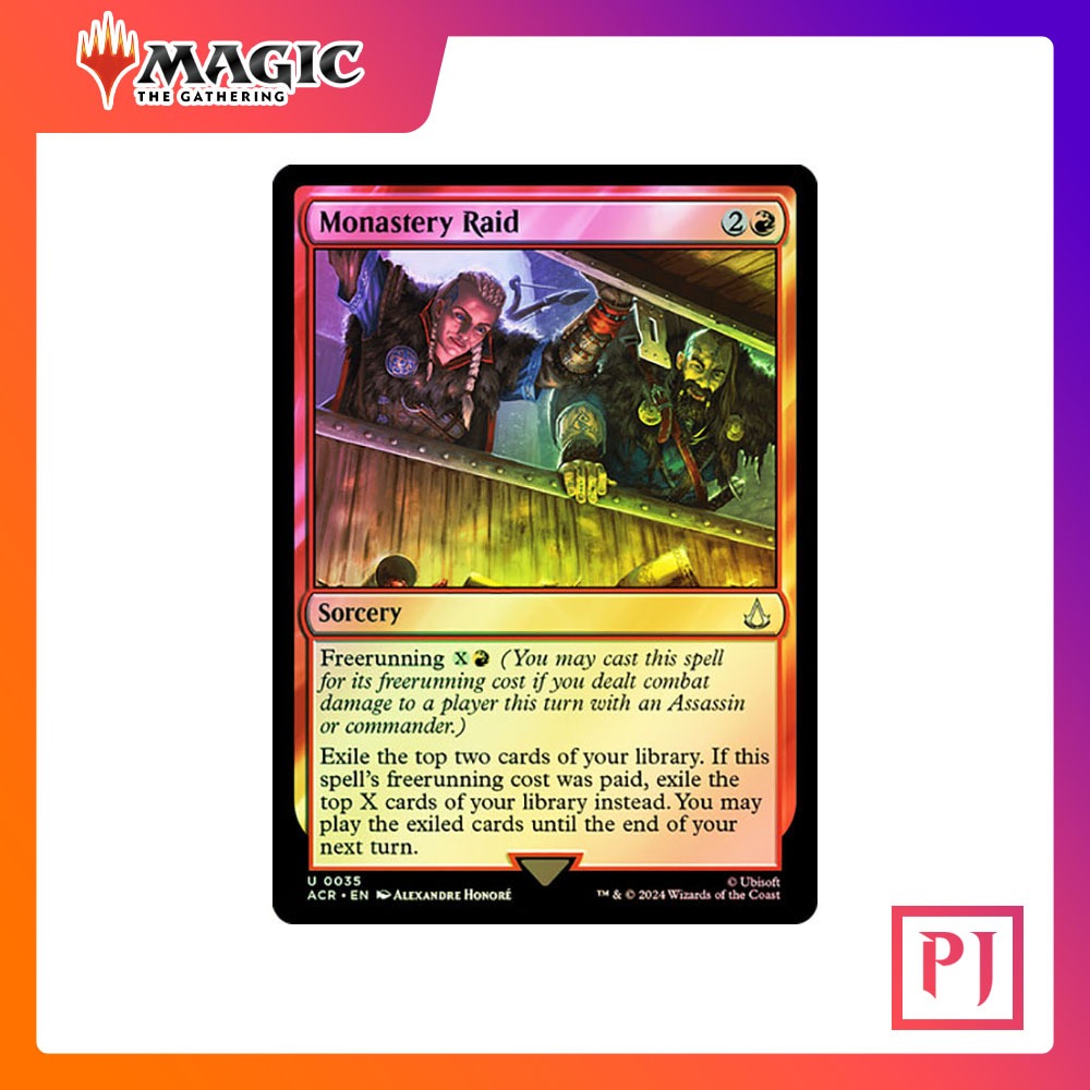 [MTG] Monastery Raid [ACR] [RED] [UNCOM] [FOIL] [ENG] (การ์ดเมจิค ...