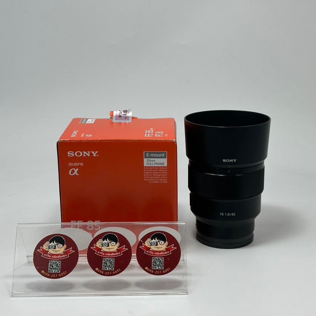 Sony FE 85mm f1.8 [SEL85F18] อดีตประกันศูนย์ | Shopee Thailand