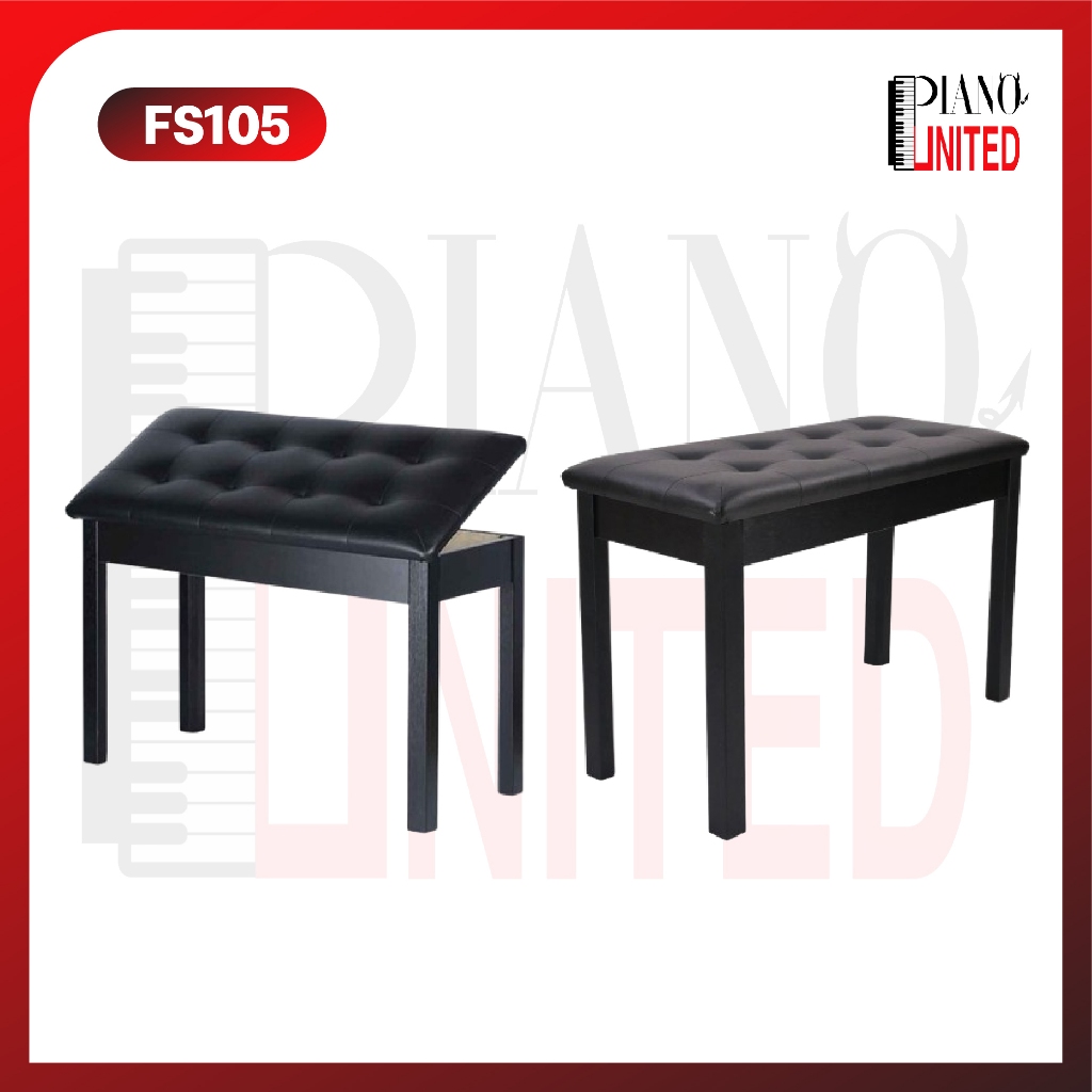 เก้าอี้เปียโน🪑🎹 แบบยาวมาก FS105 ส่งฟรี🚚 | Shopee Thailand