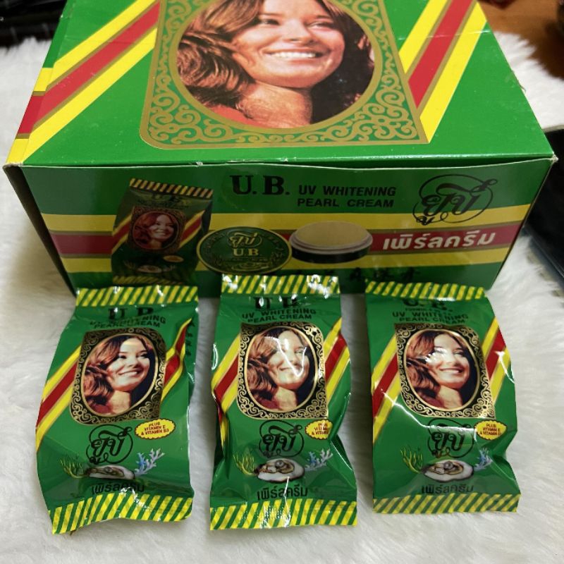 ครีม สิว ฝ้า ดั้งเดิม ยูบี UB cream acne melasma freckle face 3 g ...