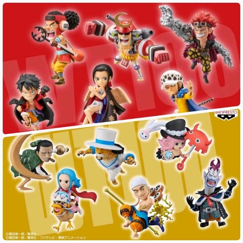 WCF World Collection figure one piece WT100 vol. 6 & vol.10 ลิขสิทธิ์ ...