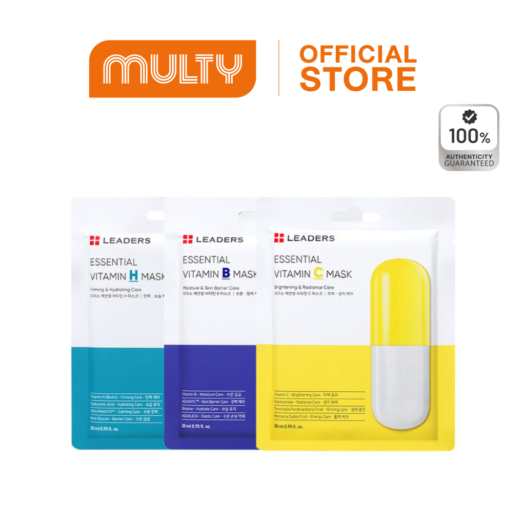 Leaders-Essential Mask ลีดเดอร์ มาส์ก แผ่นมาส์กหน้า มาส์กเกาหลี บำรุง ...